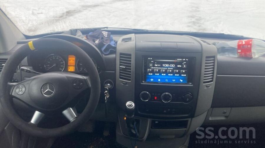 Pelēks Mercedes-Benz Sprinter 2013 Madona, ar dzinēja tilpumu 2.20 L un nobraukumu 346 tūkst. km par 13000 €, foto 6 vietnē AUTOMOTO.COM.LV