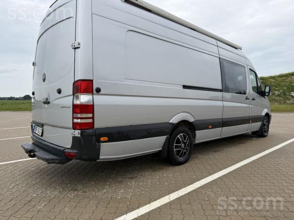 Grey Mercedes-Benz Sprinter 2017 in Jelgava, with an engine capacity of 3.00 L and mileage of 285 thousand km for 19900 €, photo 4 on AUTOMOTO.COM.LV