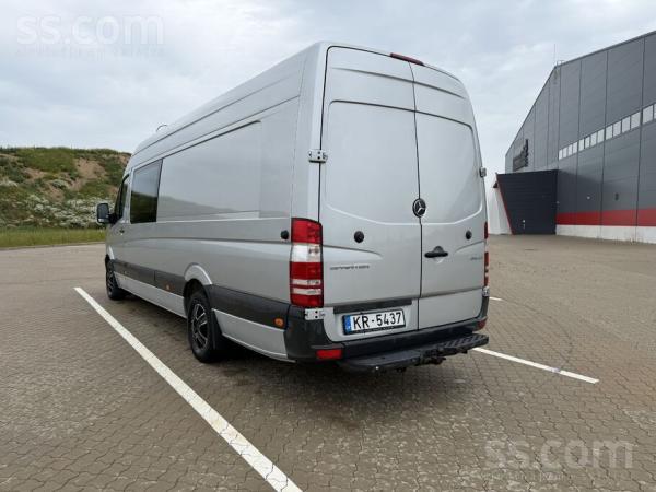 Grey Mercedes-Benz Sprinter 2017 in Jelgava, with an engine capacity of 3.00 L and mileage of 285 thousand km for 19900 €, photo 5 on AUTOMOTO.COM.LV