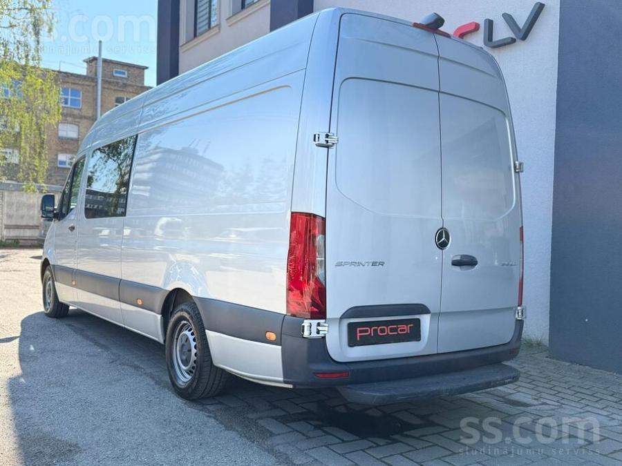 Pelēks Mercedes-Benz Sprinter 2020 Rīga, ar dzinēja tilpumu 2.20 L un nobraukumu 207 tūkst. km par 27000 €, foto 4 vietnē AUTOMOTO.COM.LV