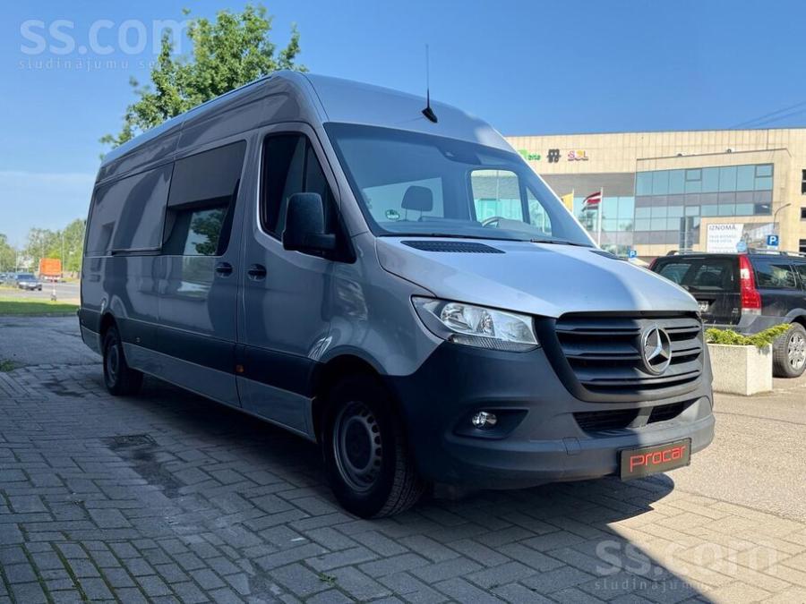 Pelēks Mercedes-Benz Sprinter 2020 Rīga, ar dzinēja tilpumu 2.20 L un nobraukumu 207 tūkst. km par 27000 €, foto 6 vietnē AUTOMOTO.COM.LV