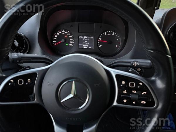 Grey Mercedes-Benz Sprinter 2020 in Riga, with an engine capacity of 2.20 L and mileage of 54 thousand km for 53240 €, photo 6 on AUTOMOTO.COM.LV