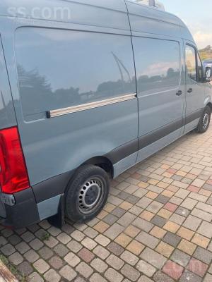 Grey Mercedes-Benz Sprinter 2021 in Riga, with an engine capacity of 2.00 L and mileage of 540 thousand km for 12100 €, photo  on AUTOMOTO.COM.LV