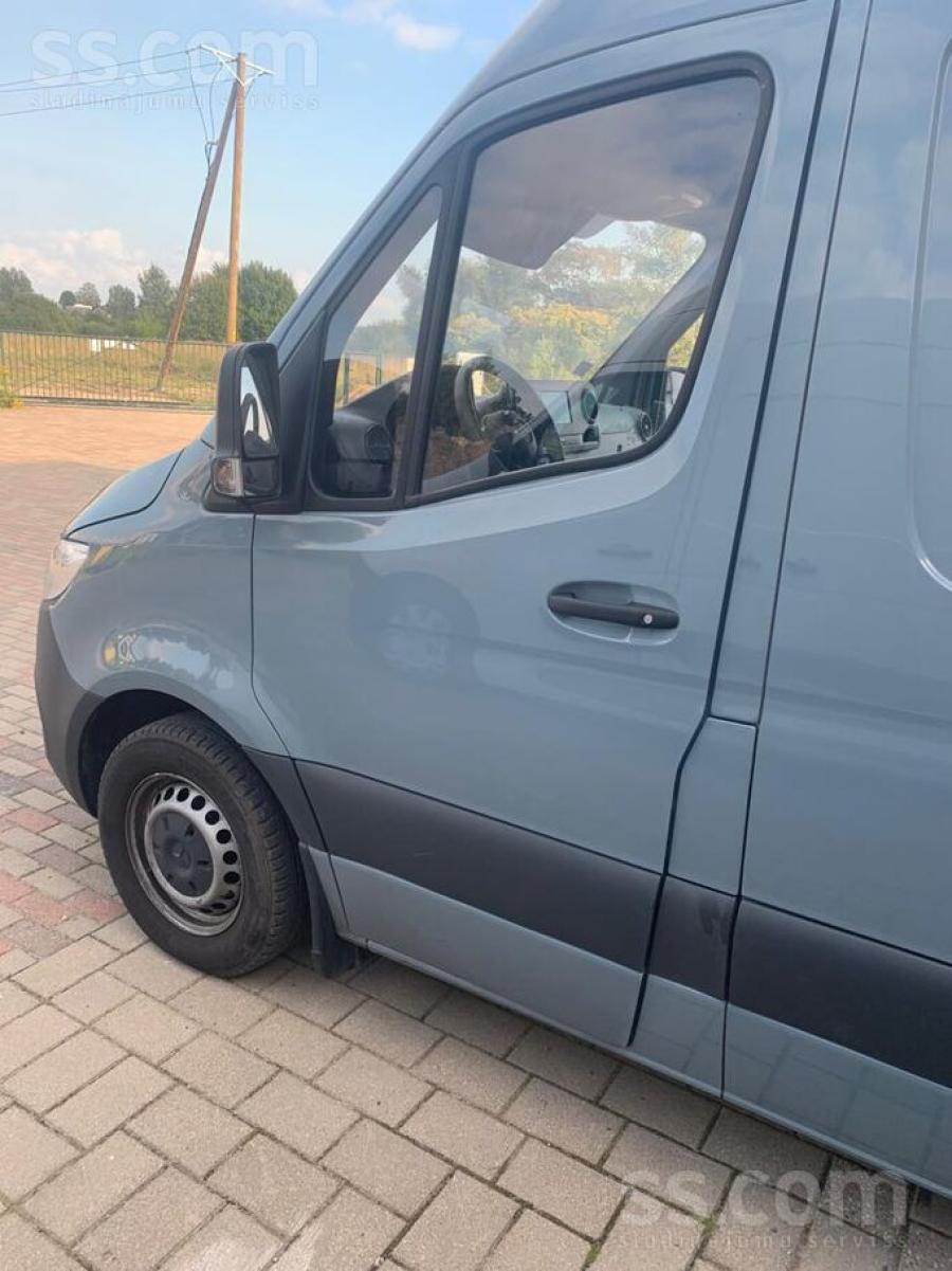 Grey Mercedes-Benz Sprinter 2021 in Riga, with an engine capacity of 2.00 L and mileage of 540 thousand km for 12100 €, photo 4 on AUTOMOTO.COM.LV