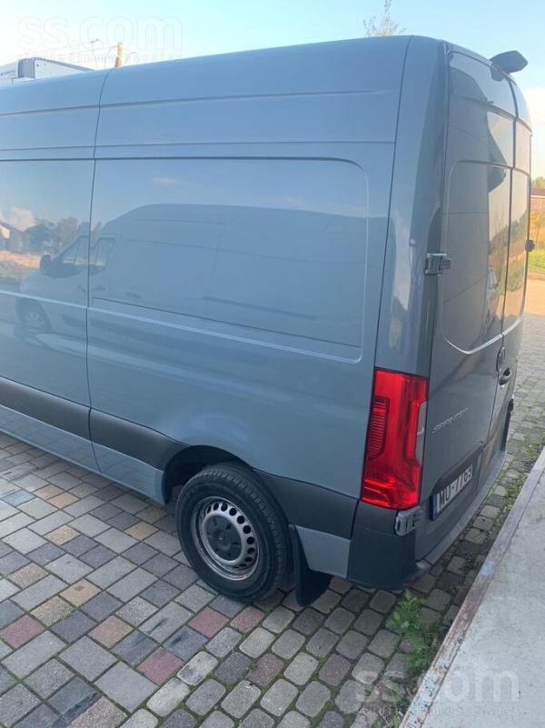 Pelēks Mercedes-Benz Sprinter 2021 Rīga, ar dzinēja tilpumu 2.00 L un nobraukumu 540 tūkst. km par 12100 €, foto 5 vietnē AUTOMOTO.COM.LV