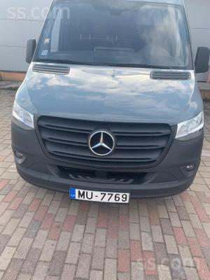 Grey Mercedes-Benz Sprinter 2021 in Riga, with an engine capacity of 2.00 L and mileage of 540 thousand km for 12100 €, photo 7 on AUTOMOTO.COM.LV