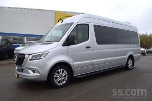 Pelēks Mercedes-Benz Sprinter 2022 Rīga, ar dzinēja tilpumu 3.00 L un nobraukumu 46 tūkst. km par 119900 €, foto  vietnē AUTOMOTO.COM.LV