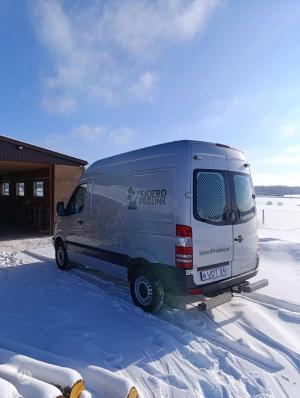 Pelēks Mercedes-Benz Sprinter 2009 Kauņa, ar dzinēja tilpumu 2.20 L un nobraukumu 170 tūkst. km par 6800 €, foto 4 vietnē AUTOMOTO.COM.LV