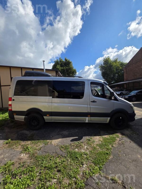 Pelēks Mercedes-Benz Sprinter 2017 Daugavpils, ar dzinēja tilpumu 2.20 L un nobraukumu 286 tūkst. km par 12500 €, foto 3 vietnē AUTOMOTO.COM.LV