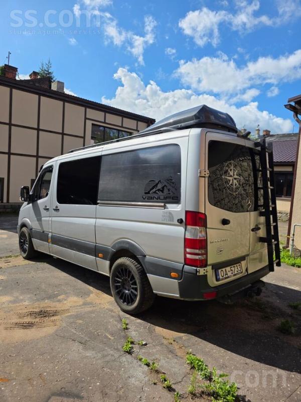 Pelēks Mercedes-Benz Sprinter 2017 Daugavpils, ar dzinēja tilpumu 2.20 L un nobraukumu 286 tūkst. km par 12500 €, foto 4 vietnē AUTOMOTO.COM.LV
