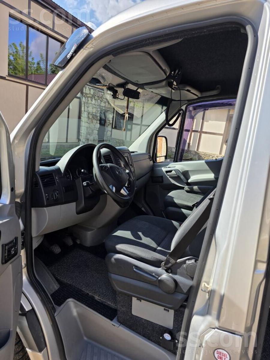 Pelēks Mercedes-Benz Sprinter 2017 Daugavpils, ar dzinēja tilpumu 2.20 L un nobraukumu 286 tūkst. km par 12500 €, foto 11 vietnē AUTOMOTO.COM.LV