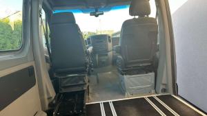 Grey Mercedes-Benz Sprinter 2018 in Prienai, with an engine capacity of 2.14 L and mileage of 92 thousand km for 13650 €, photo 11 on AUTOMOTO.COM.LV