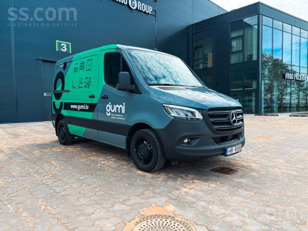 Pelēks Mercedes-Benz Sprinter 2024 Rīga, ar dzinēja tilpumu 2.00 L un nobraukumu 39 tūkst. km par 36900 €, foto 6 vietnē AUTOMOTO.COM.LV