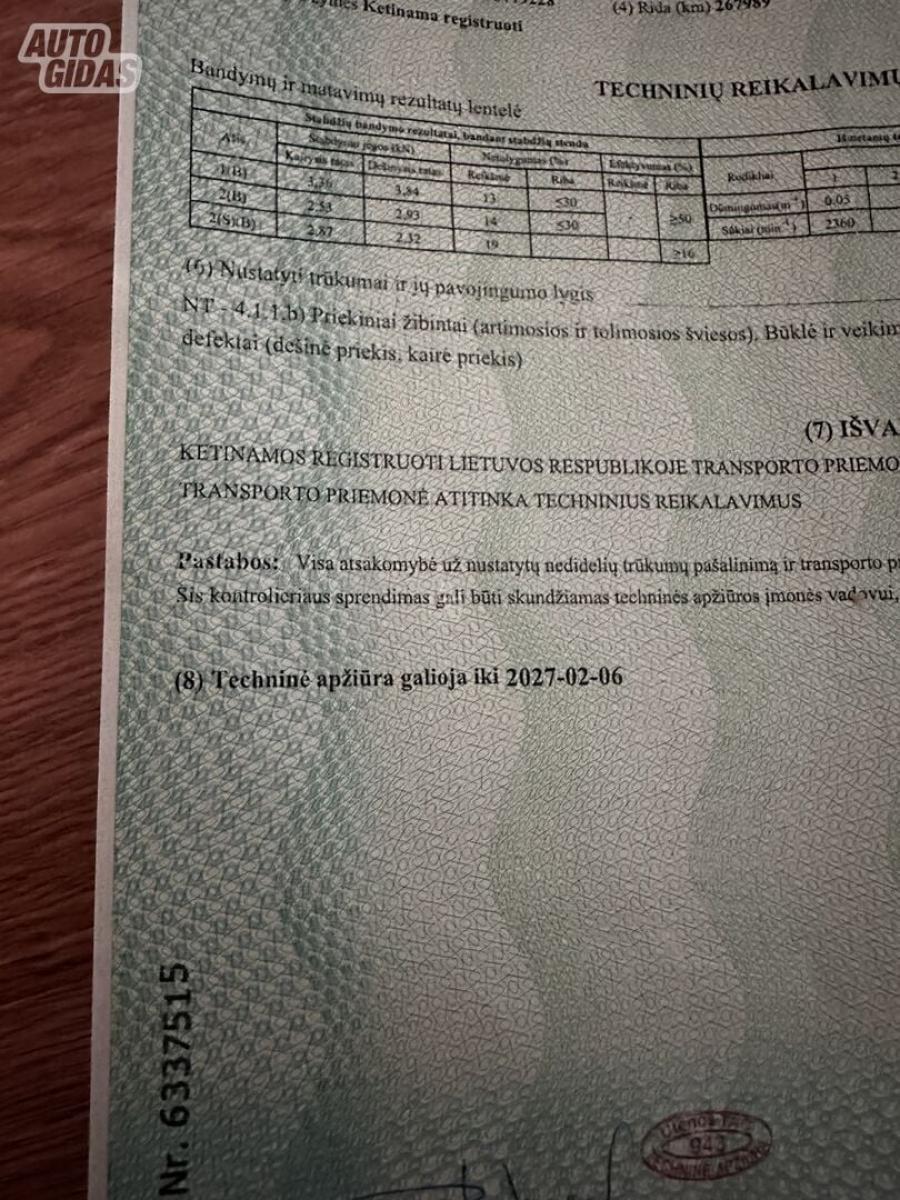 Мерседес Спринтер 2013 в Пасвалис, объемом двигателя 2.20 л и пробегом 280 тыс. км за 7700 €, фото 18 на AUTOMOTO.COM.LV