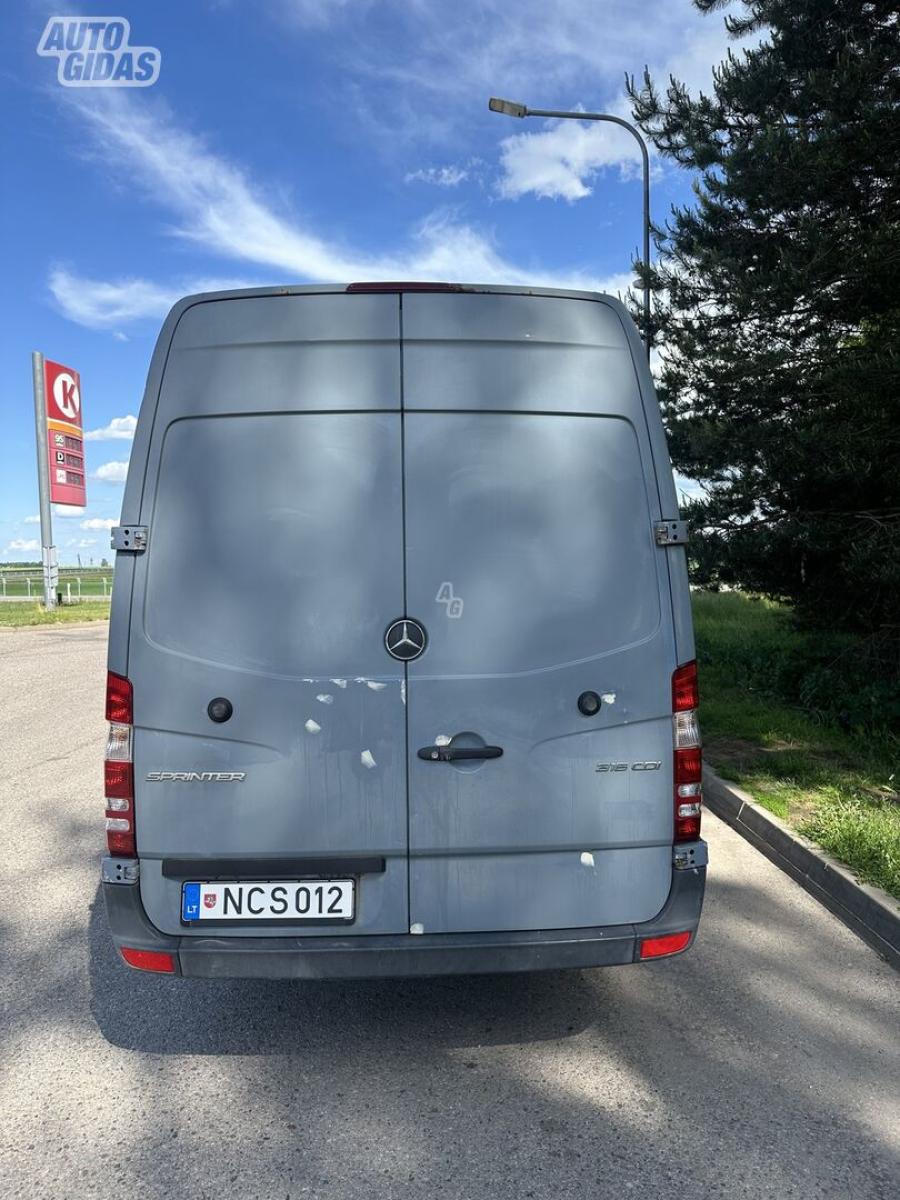 Mercedes-Benz Sprinter 2014 in Sakiai, with an engine capacity of 2.10 L and mileage of 627 thousand km for 8500 €, photo 6 on AUTOMOTO.COM.LV