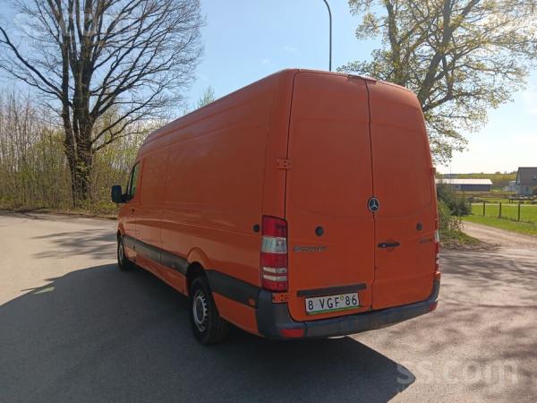 Orange Mercedes-Benz Sprinter 2010 in Ogre, with an engine capacity of 2.10 L and mileage of 353 thousand km for 6000 €, photo 3 on AUTOMOTO.COM.LV