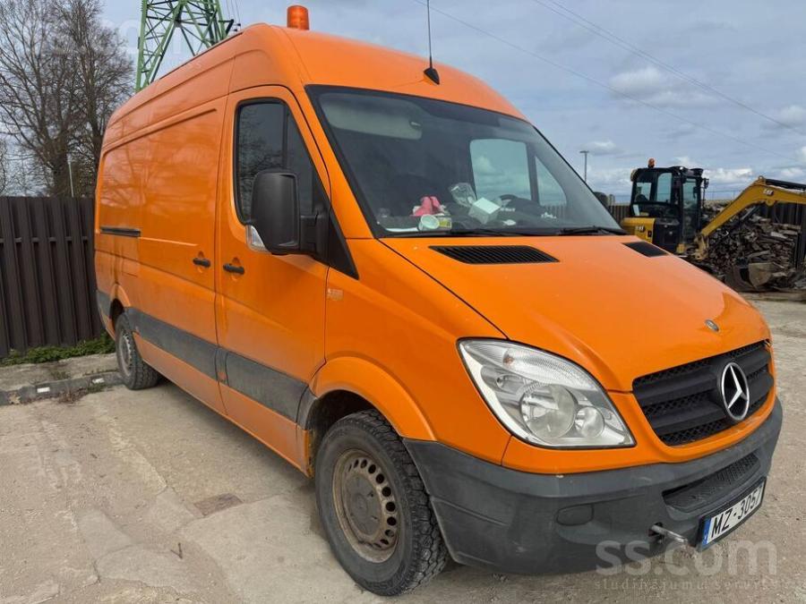 Oranžs Mercedes-Benz Sprinter 2009 Jēkabpils, ar dzinēja tilpumu 2.10 L un nobraukumu 161 tūkst. km par 7500 €, foto 1 vietnē AUTOMOTO.COM.LV