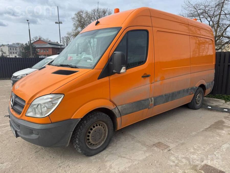 Oranžs Mercedes-Benz Sprinter 2009 Jēkabpils, ar dzinēja tilpumu 2.10 L un nobraukumu 161 tūkst. km par 7500 €, foto 3 vietnē AUTOMOTO.COM.LV