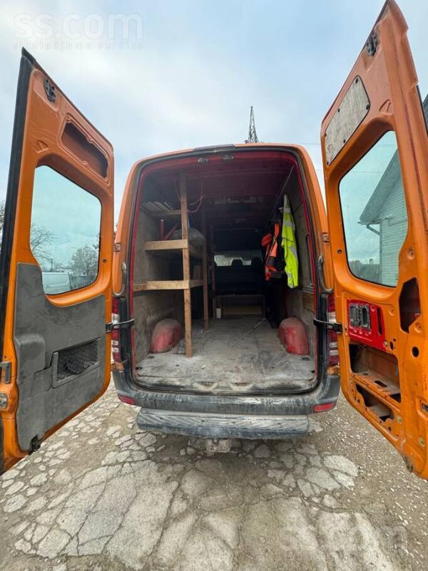 Oranžs Mercedes-Benz Sprinter 2009 Jēkabpils, ar dzinēja tilpumu 2.10 L un nobraukumu 161 tūkst. km par 7500 €, foto 6 vietnē AUTOMOTO.COM.LV