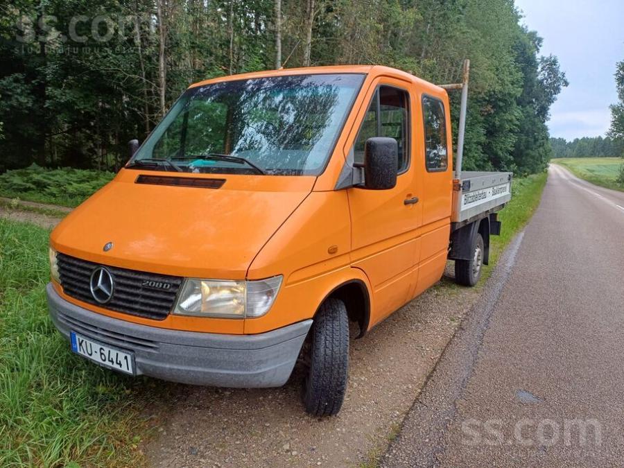 Oranžs Mercedes-Benz Sprinter 1996 Rēzekne, ar dzinēja tilpumu 2.30 L un nobraukumu 255 tūkst. km par 2800 €, foto 1 vietnē AUTOMOTO.COM.LV