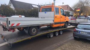 Orange Mercedes-Benz Sprinter 2009 in Kaunas, with an engine capacity of 0.00 L and mileage of 160 thousand km for 7300 €, photo 4 on AUTOMOTO.COM.LV