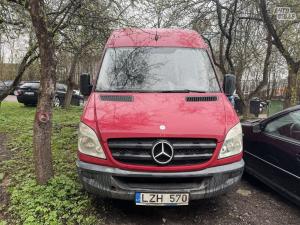 Sarkans Mercedes-Benz Sprinter 2011 Viļņa, ar dzinēja tilpumu 2.20 L un nobraukumu 339 tūkst. km par 2000 €, foto 3 vietnē AUTOMOTO.COM.LV
