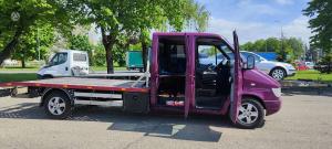 Red Mercedes-Benz Sprinter 1995 in Marijampole, with an engine capacity of 2.90 L and mileage of 641 thousand km for 5500 €, photo 12 on AUTOMOTO.COM.LV