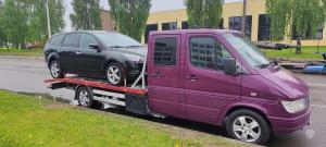 Red Mercedes-Benz Sprinter 1995 in Marijampole, with an engine capacity of 2.90 L and mileage of 641 thousand km for 5500 €, photo 19 on AUTOMOTO.COM.LV