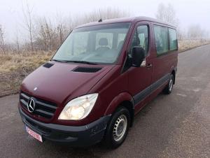 Red Mercedes-Benz Sprinter 2006 in Vilnius, with an engine capacity of 2.10 L and mileage of 124 thousand km for 4300 €, photo  on AUTOMOTO.COM.LV