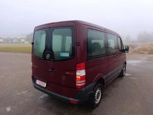 Red Mercedes-Benz Sprinter 2006 in Vilnius, with an engine capacity of 2.10 L and mileage of 124 thousand km for 4300 €, photo 5 on AUTOMOTO.COM.LV