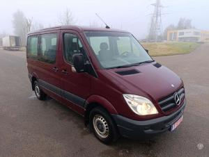 Red Mercedes-Benz Sprinter 2006 in Vilnius, with an engine capacity of 2.10 L and mileage of 124 thousand km for 4300 €, photo 7 on AUTOMOTO.COM.LV