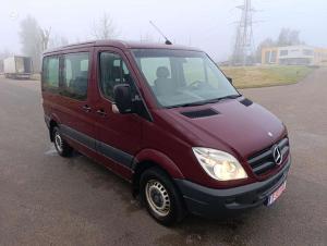 Red Mercedes-Benz Sprinter 2006 in Vilnius, with an engine capacity of 2.10 L and mileage of 124 thousand km for 4300 €, photo 8 on AUTOMOTO.COM.LV