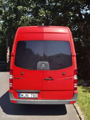 Sarkans Mercedes-Benz Sprinter 2009 Viļņa, ar dzinēja tilpumu 2.10 L un nobraukumu 225 tūkst. km par 9700 €, foto 8 vietnē AUTOMOTO.COM.LV