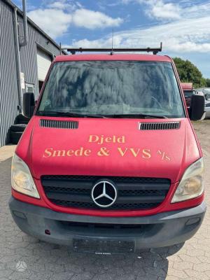 Sarkans Mercedes-Benz Sprinter 2009 Tauragė, ar dzinēja tilpumu 2.20 L un nobraukumu 300 tūkst. km par 3400 €, foto 3 vietnē AUTOMOTO.COM.LV
