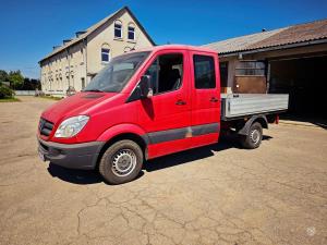 Sarkans Mercedes-Benz Sprinter 2013 Kauņa, ar dzinēja tilpumu 2.14 L un nobraukumu 212 tūkst. km par 11000 €, foto  vietnē AUTOMOTO.COM.LV