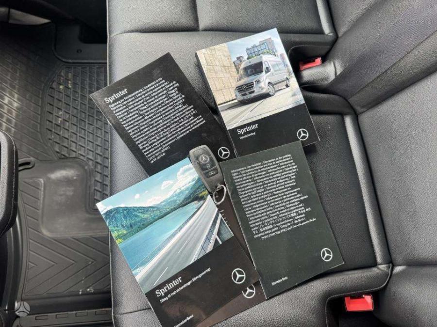 Sarkans Mercedes-Benz Sprinter 2019 Radviliškis, ar dzinēja tilpumu 2.99 L un nobraukumu 264 tūkst. km par 20509 €, foto 41 vietnē AUTOMOTO.COM.LV