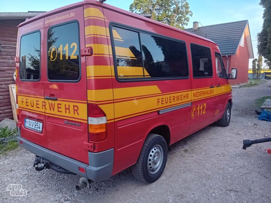Red Mercedes-Benz Sprinter 2000 in Kaunas, with an engine capacity of 2.30 L and mileage of 132 thousand km for 9000 €, photo 7 on AUTOMOTO.COM.LV