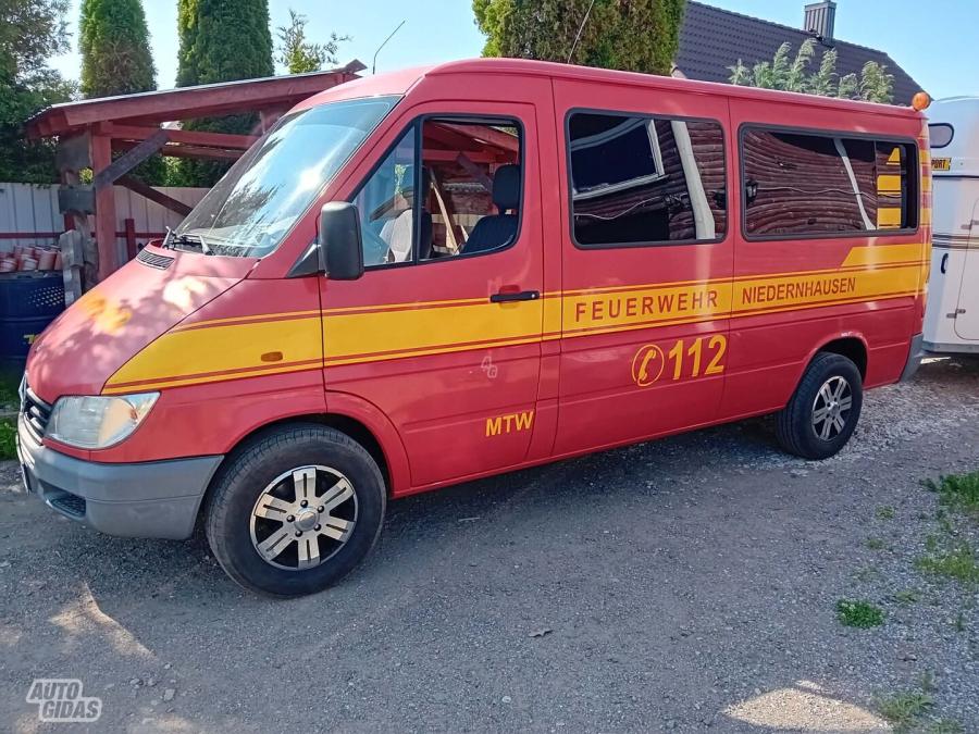 Red Mercedes-Benz Sprinter 2000 in Kaunas, with an engine capacity of 2.30 L and mileage of 132 thousand km for 9000 €, photo 10 on AUTOMOTO.COM.LV