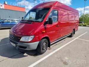 Red Mercedes-Benz Sprinter 2002 in Ogre, with an engine capacity of 2.70 L and mileage of 624 thousand km for 3980 €, photo 4 on AUTOMOTO.COM.LV
