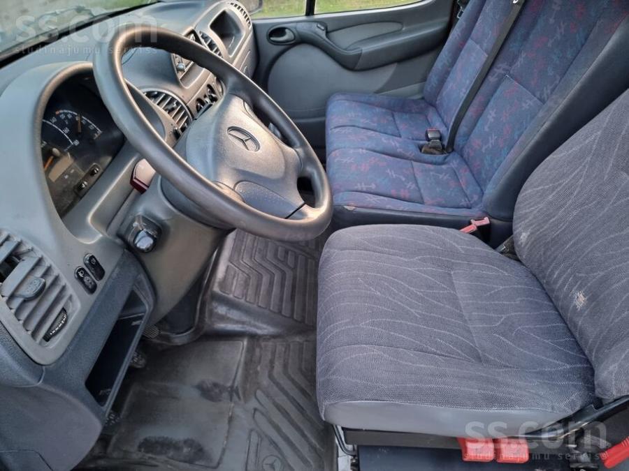 Red Mercedes-Benz Sprinter 2002 in Ogre, with an engine capacity of 2.70 L and mileage of 624 thousand km for 3980 €, photo 9 on AUTOMOTO.COM.LV