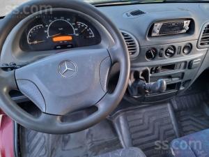 Red Mercedes-Benz Sprinter 2002 in Ogre, with an engine capacity of 2.70 L and mileage of 624 thousand km for 3980 €, photo 10 on AUTOMOTO.COM.LV