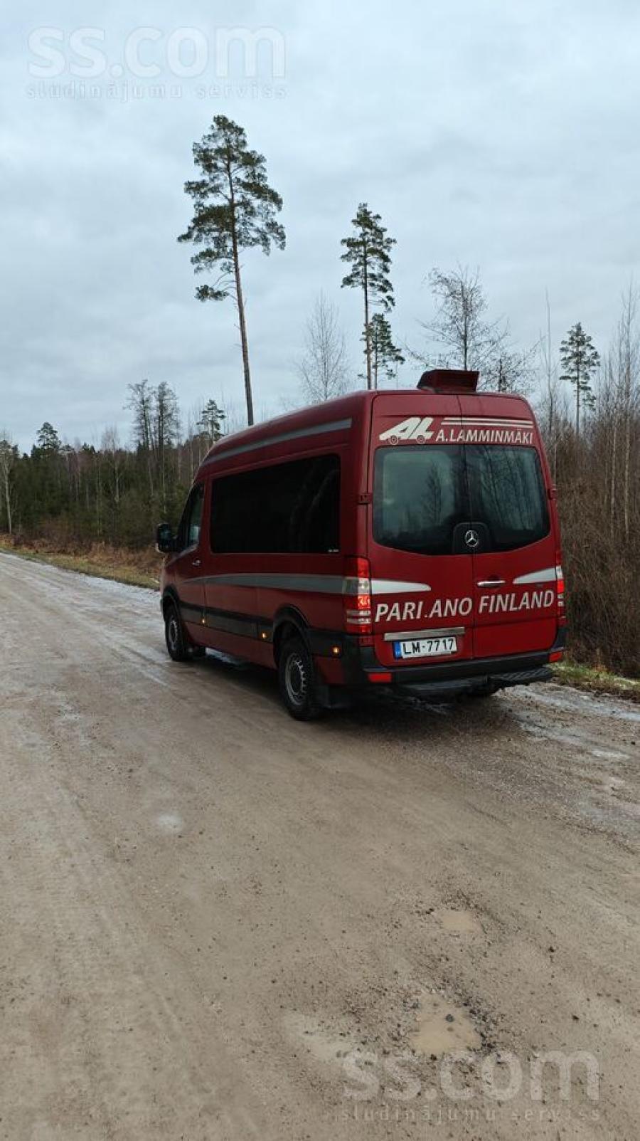Red Mercedes-Benz Sprinter 2006 in Riga, with an engine capacity of 2.20 L and mileage of 445 thousand km for 5500 €, photo 4 on AUTOMOTO.COM.LV