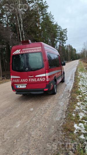 Red Mercedes-Benz Sprinter 2006 in Riga, with an engine capacity of 2.20 L and mileage of 445 thousand km for 5500 €, photo 5 on AUTOMOTO.COM.LV