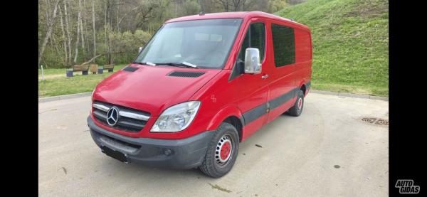 Sarkans Mercedes-Benz Sprinter 2007 Alīta, ar dzinēja tilpumu 2.10 L un nobraukumu 290 tūkst. km par 8500 €, foto 1 vietnē AUTOMOTO.COM.LV