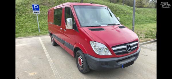 Sarkans Mercedes-Benz Sprinter 2007 Alīta, ar dzinēja tilpumu 2.10 L un nobraukumu 290 tūkst. km par 8500 €, foto 2 vietnē AUTOMOTO.COM.LV