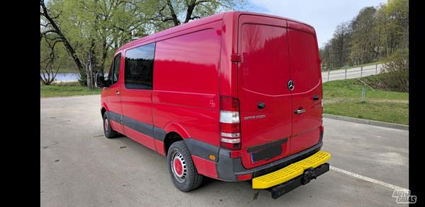 Sarkans Mercedes-Benz Sprinter 2007 Alīta, ar dzinēja tilpumu 2.10 L un nobraukumu 290 tūkst. km par 8500 €, foto 5 vietnē AUTOMOTO.COM.LV