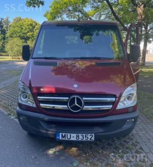 Red Mercedes-Benz Sprinter 2008 in Riga, with an engine capacity of 3.00 L and mileage of 440 thousand km for 7800 €, photo  on AUTOMOTO.COM.LV