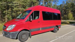 Red Mercedes-Benz Sprinter 2008 in Jekabpils, with an engine capacity of 2.20 L and mileage of 522 thousand km for 6400 €, photo  on AUTOMOTO.COM.LV