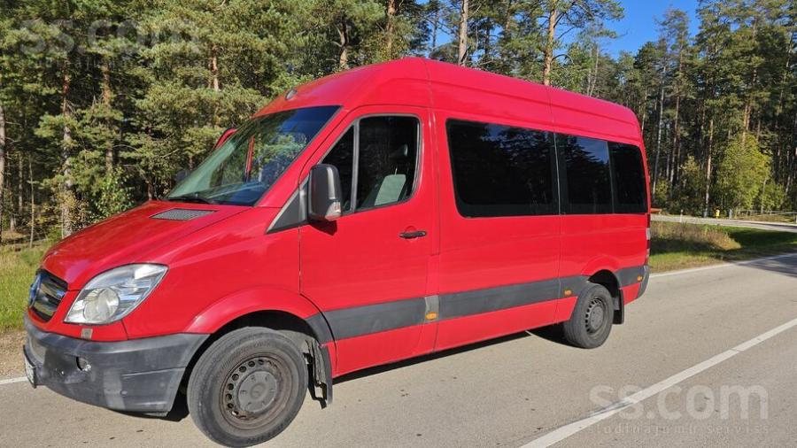 Sarkans Mercedes-Benz Sprinter 2008 Jēkabpils, ar dzinēja tilpumu 2.20 L un nobraukumu 522 tūkst. km par 6400 €, foto 1 vietnē AUTOMOTO.COM.LV