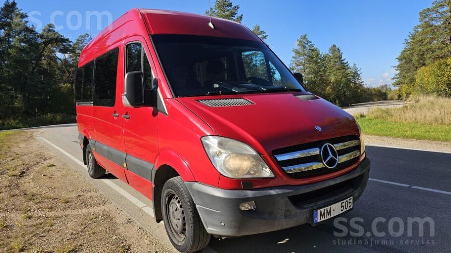 Sarkans Mercedes-Benz Sprinter 2008 Jēkabpils, ar dzinēja tilpumu 2.20 L un nobraukumu 522 tūkst. km par 6400 €, foto 3 vietnē AUTOMOTO.COM.LV